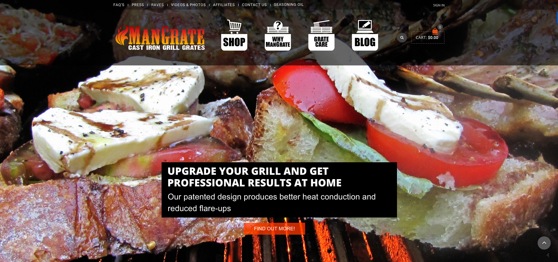 Mangrate Grill Grates - Bluehive Interactive